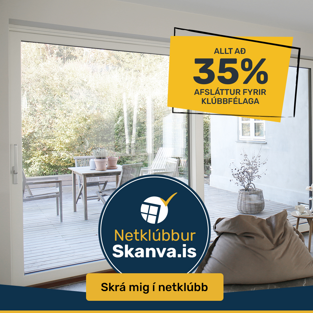 Skanva | Gluggar og hurðir á netinu, pantaðu í dag!